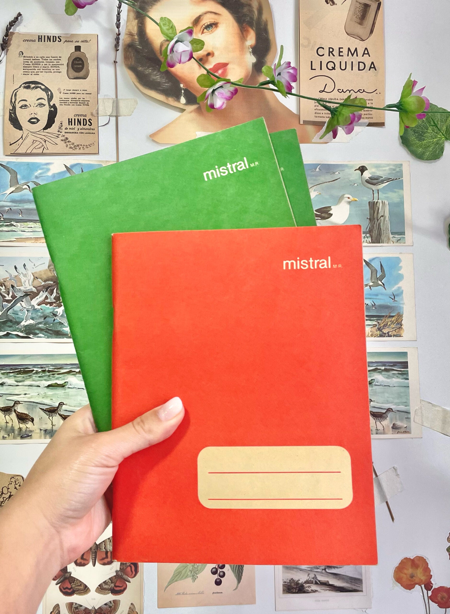 Cuaderno de Colección Mistral Papel Roneo ROJO – Ni tan Chica